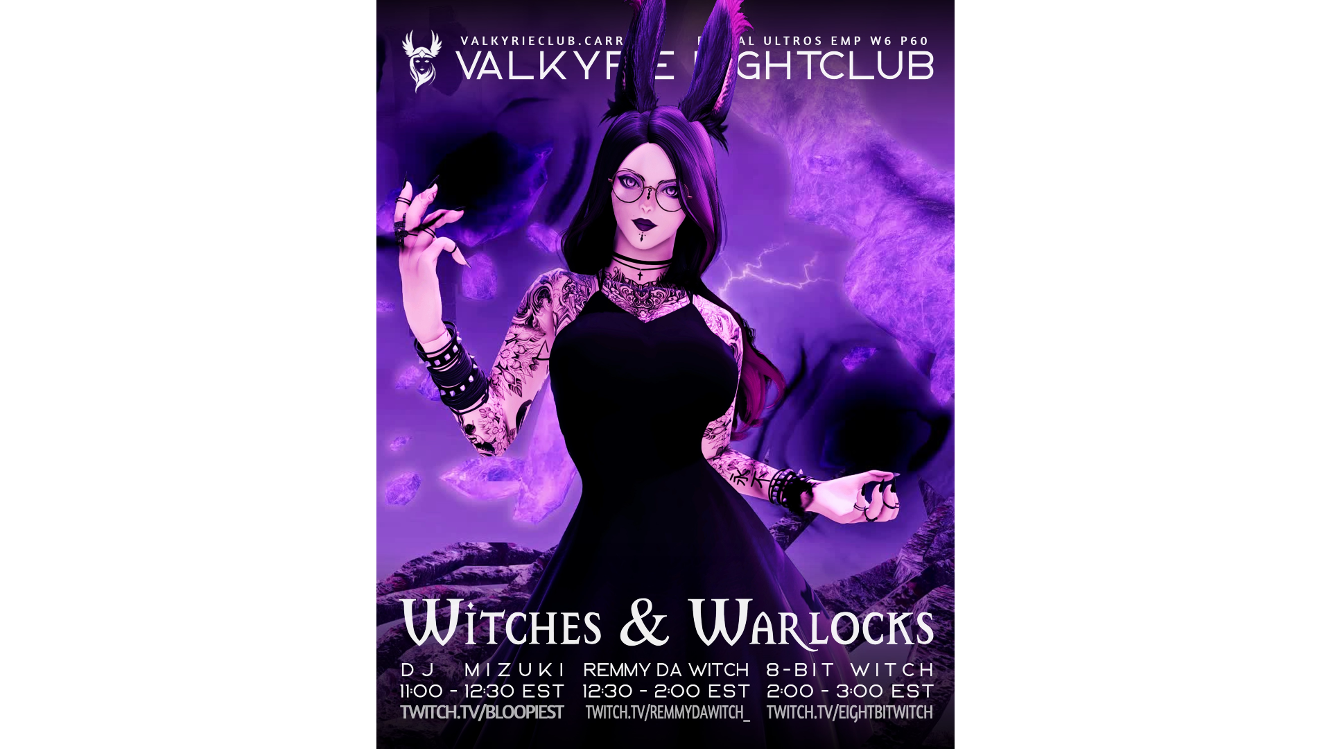 WITCHES & WARLOCKS | Valkyrie Goth Fridays