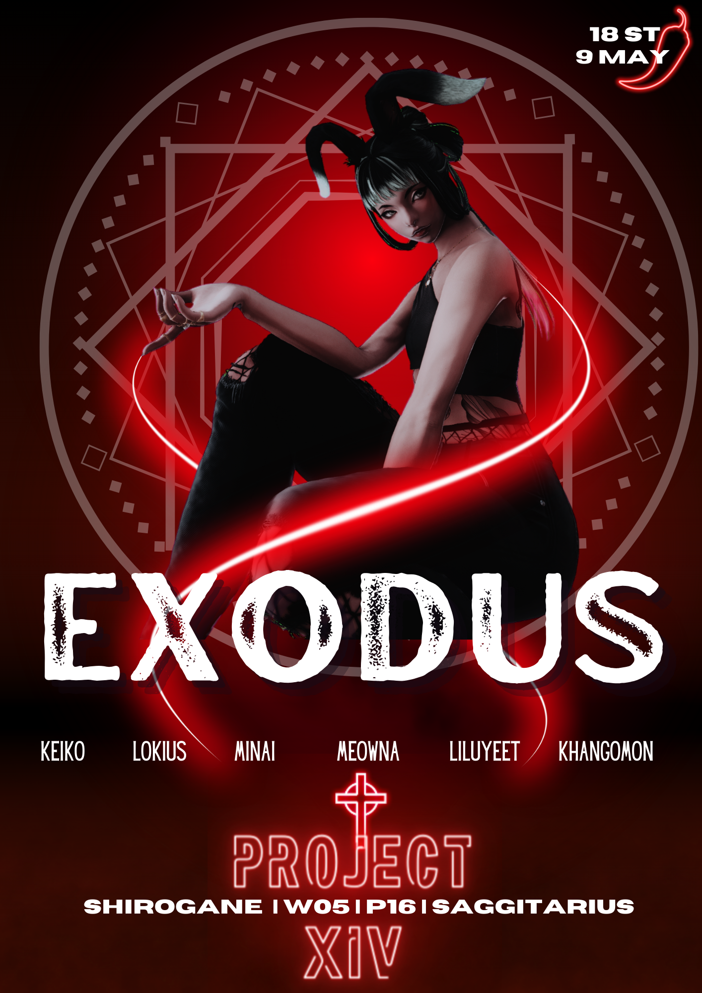 PXIV: GRAND OPENING OF EXODUS (+NA COLLAB)